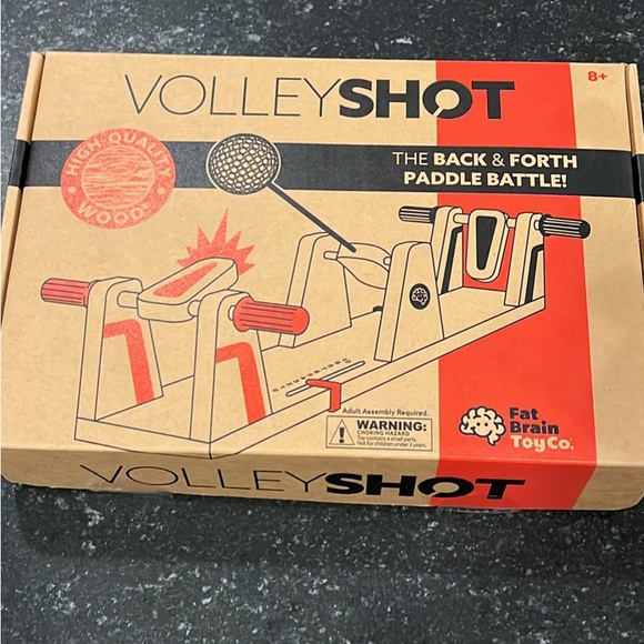 Fat Brain Toys | Games | Fat Brain Toy Co Volley Shot Board Game Red ...